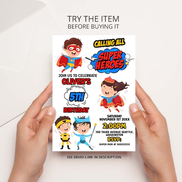 Superhero Gender - Etsy