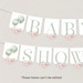Sage Green Baby Shower Bunting Banner Gender Neutral Baby Shower Flags ...