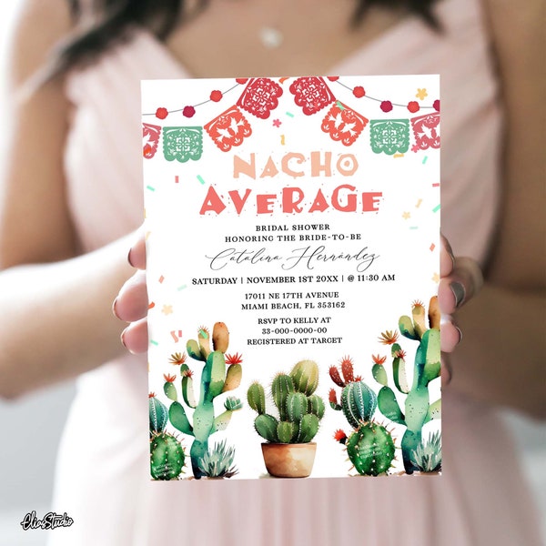 Fiesta Bridal Shower Invitation - Etsy