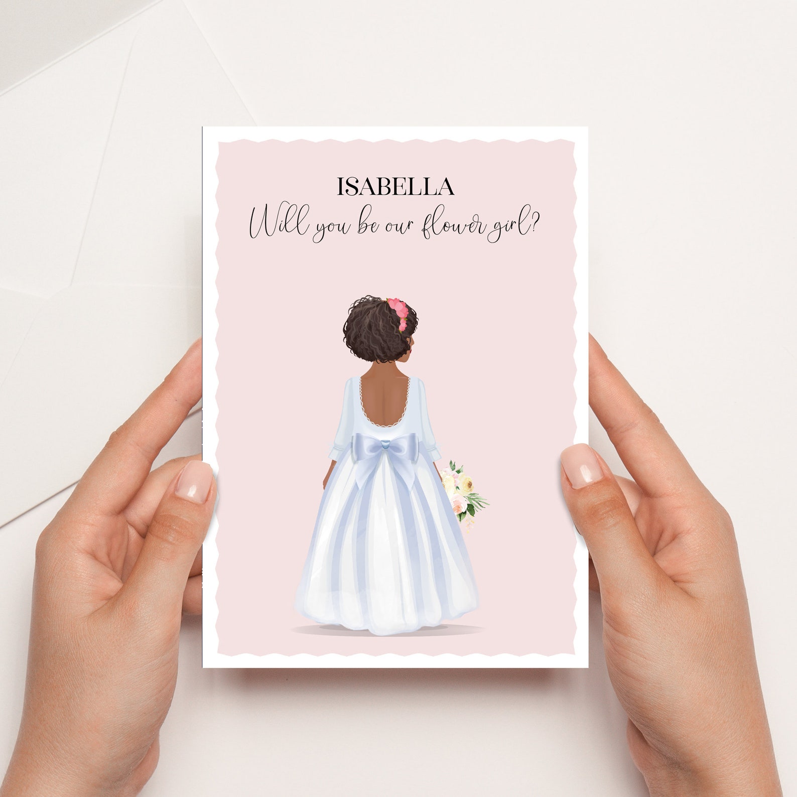 Personalized Flower Girl Proposal Card | Will You Be Our Flower Girl ...