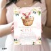 Editable Little Piggy Birthday Girl Invite Pig Birthday Invitation Girl ...