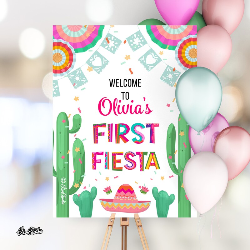 Fiesta Sign - Etsy