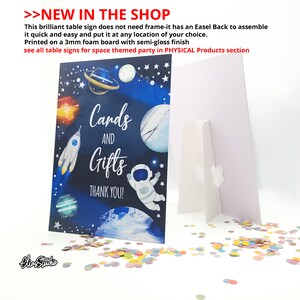 Outer Space Birthday Sign Set, First Trip Around the Sun Birthday Boy ...