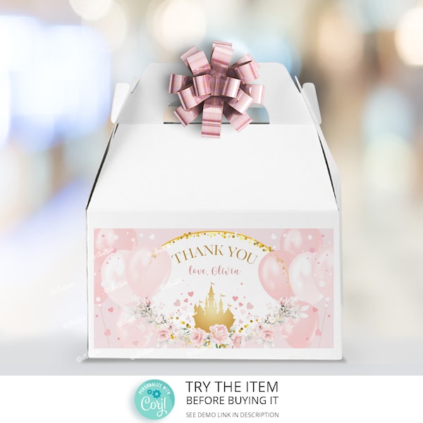 Party Favor Box - Etsy