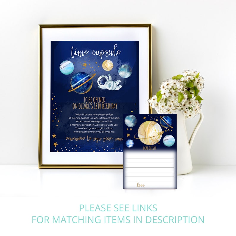 Editable Space Birthday Banner Monthly Photo Banner First - Etsy