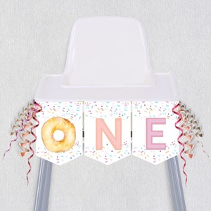 Editable Donut Welcome Sign | Donut Party Decorations | Girl Donut ...