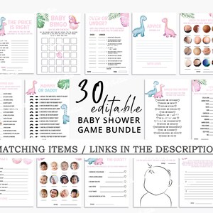 Dinosaur Baby Shower Girl Welcome Sign, Rawr It's A Girl, Couples Baby ...