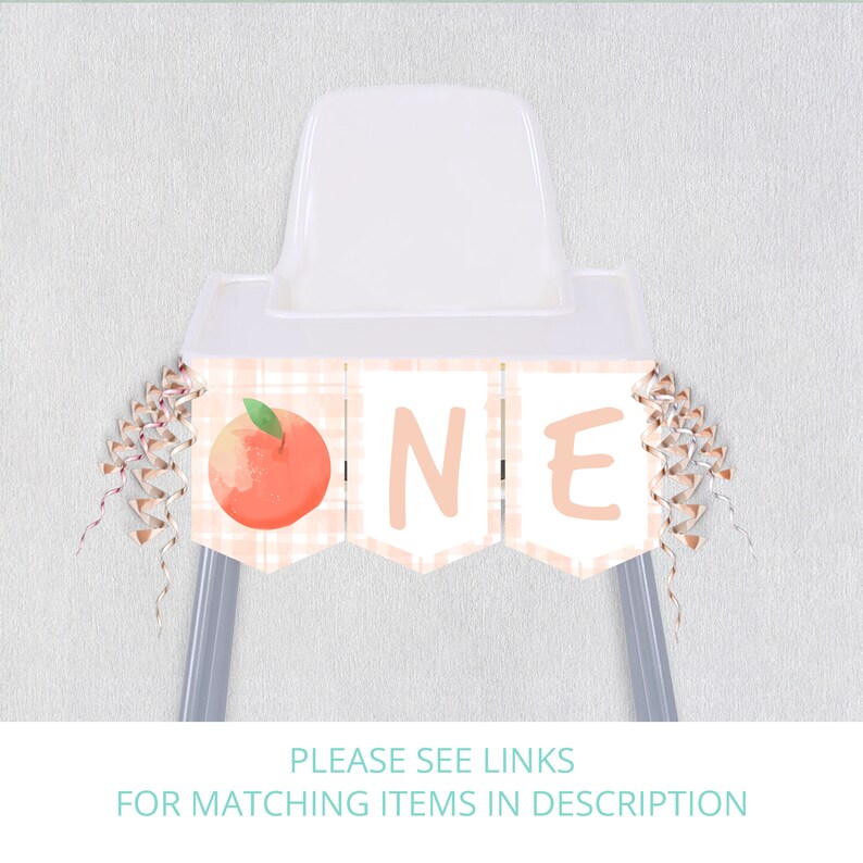 Editable Peach Birthday Banner Monthly Photo Banner Sweet as - Etsy