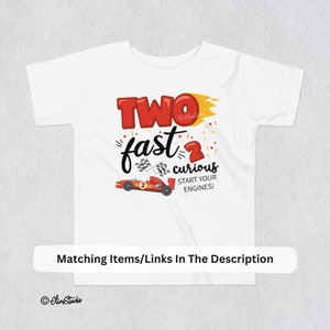 Two Fast Birthday Thank You Card Template With Photo, Fast One Birthday ...