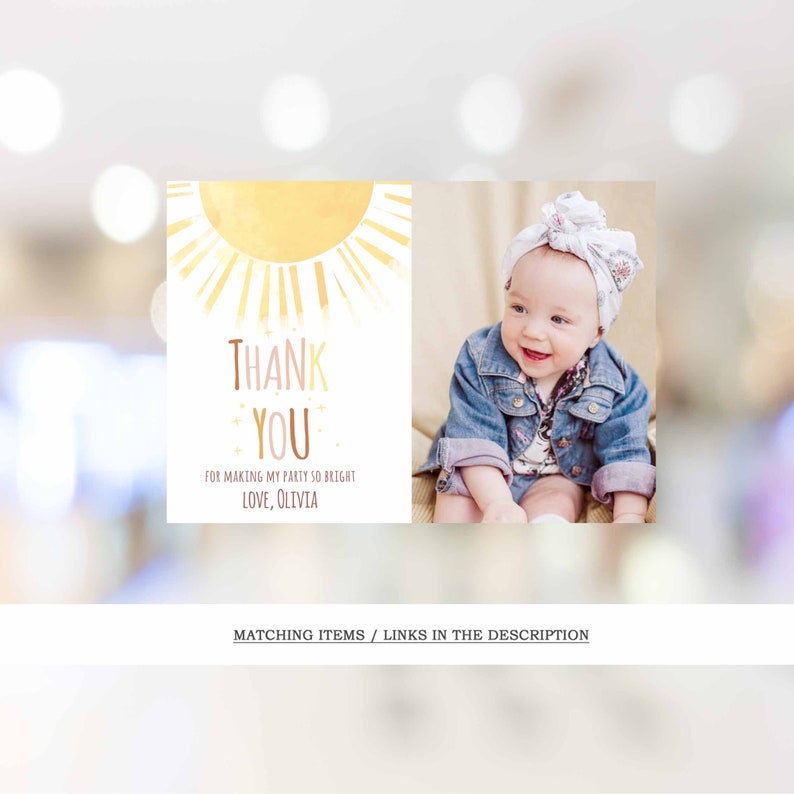 Editable Sunshine Birthday Invitation Template, Our Little Sunshine ...