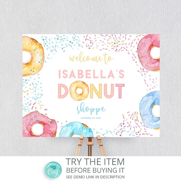 Donut Party Decorations - Etsy