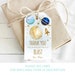 Editable Outer Space Treat Bag Toppers • Treat Bag Label Galaxy Party ...