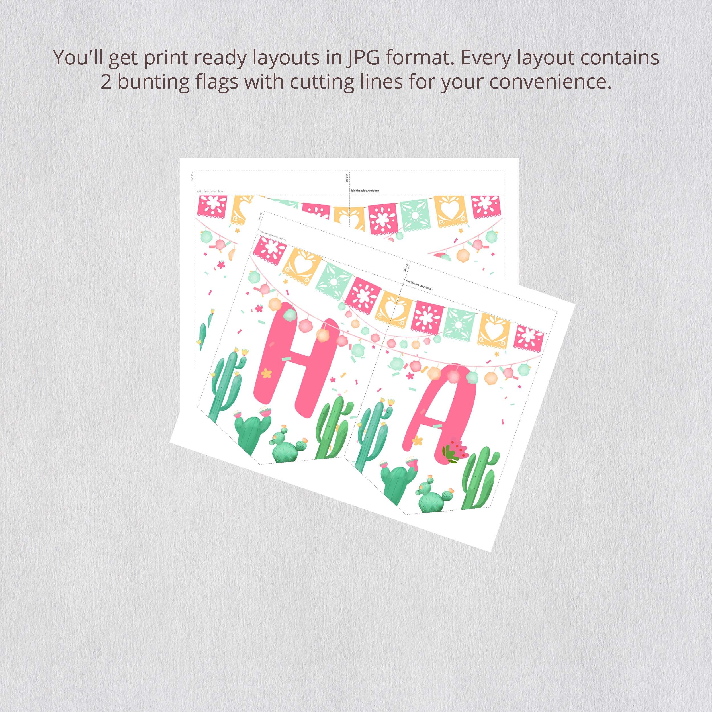 Fiesta Birthday Happy Birthday Banner Fiesta Decorations | Etsy