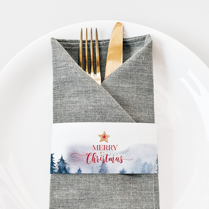 Paper Napkin Rings - Etsy