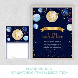 Editable Outer Space Treat Bag Toppers • Treat Bag Label Galaxy Party ...