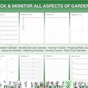 Gardening Planner, Plant Journal, Garden Planner 2024, Planting ...
