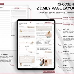 Digital Planner, 2025 Goodnotes Planner, Daily, Weekly, Monthly Planner ...