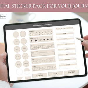 Digital Sticky Notes, Digital Planner Sticker Pack, Adhesive Notes ...