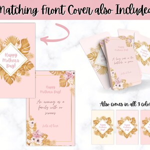 Mothers Day Coupon Cards Perfect Last Minute DIY Gift for Mom on ...