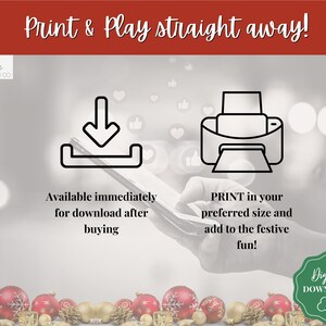Christmas Party Game. Holiday Games Printable, Would You Rather ...