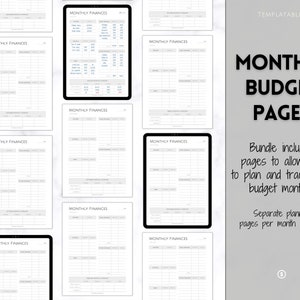 A5 Finance Planner BUNDLE Budget Planner Templates, Financial Savings ...