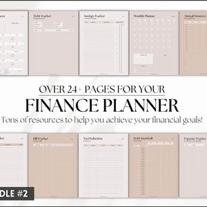Ultimate LIFE Planner Bundle Printable Goal Planner, Finances & Budget ...