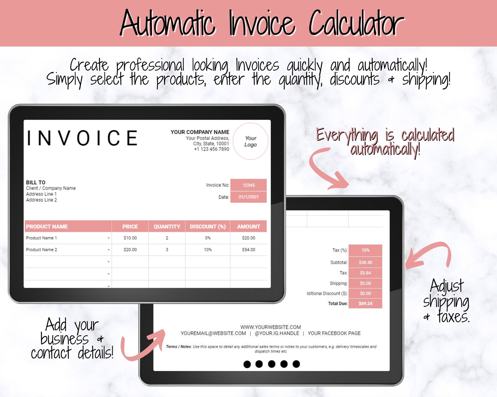 Etsy Small Business Tracker Editable Google Sheets for Your - Etsy Canada