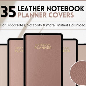 35 Digital Notebook Covers, Digital Planner Cover, Goodnotes Covers ...