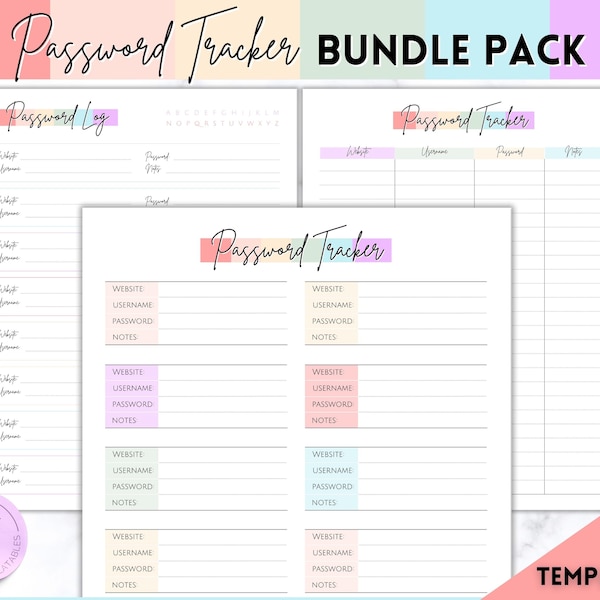 Password Keeper - Etsy