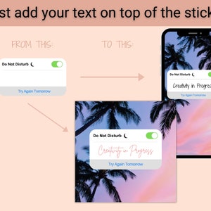 15 Instagram Story Stickers, Blank iPhone Reminder PNG Stickers, IG ...