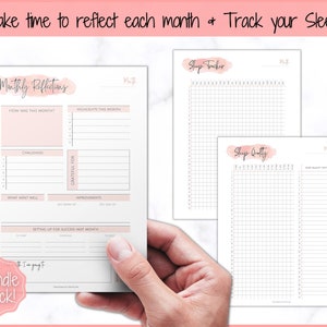 Wellness Planner BUNDLE! Self Care Journal, Printable Selfcare Tracker ...