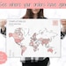 EDITABLE GLOBAL Sales Map, Etsy World Sales Tracker, Business Sales Map ...