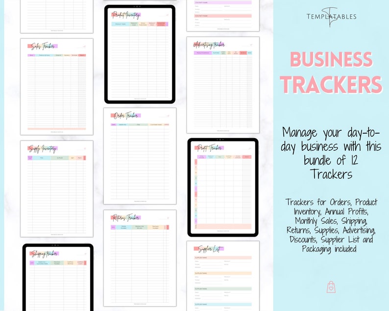 Printable Small Business Planner BUNDLE Business Planner - Etsy