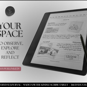 Kindle Scribe Daily Journal, Digital Journal, Digital Notebook, Lined ...