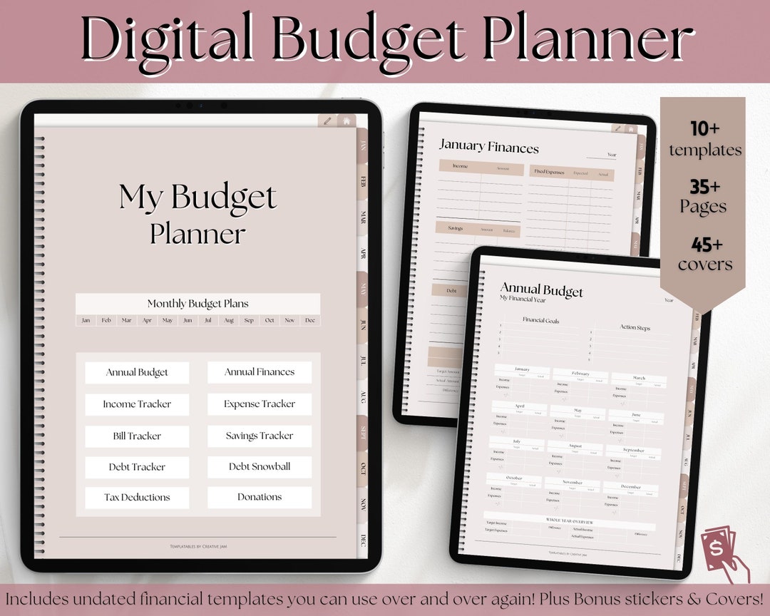 GOODNOTES Budget Planner, UNDATED Finance Planner, Paycheck, Expenses ...