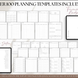 Digital Productivity Planner, 2024 - 2025 Digital Planner, Daily to Do ...