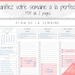 FRENCH Weekly Planner Printable, Français, Hourly Planner, Plan De La ...