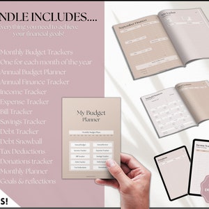 Ultimate Budget Planner Printable BUNDLE, Financial Tracker, Savings ...