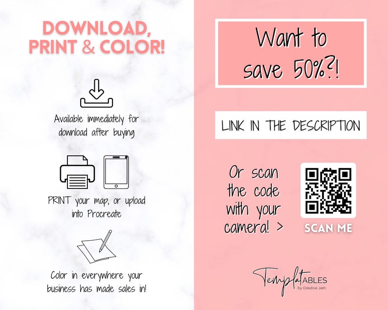 UK Postcode Sales Map Business Sales Map Color in Map Etsy - Etsy