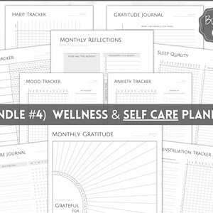 Ultimate PLANNER BUNDLE! Printable Goal Planner, Finances & Budget ...