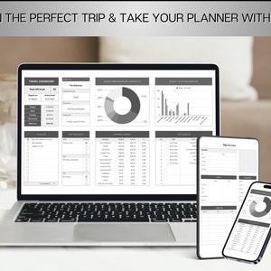 Ultimate Travel Planner, Travel Spreadsheet, Digital Travel Journal ...