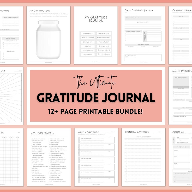 Gratitude Jar 2026 - Etsy