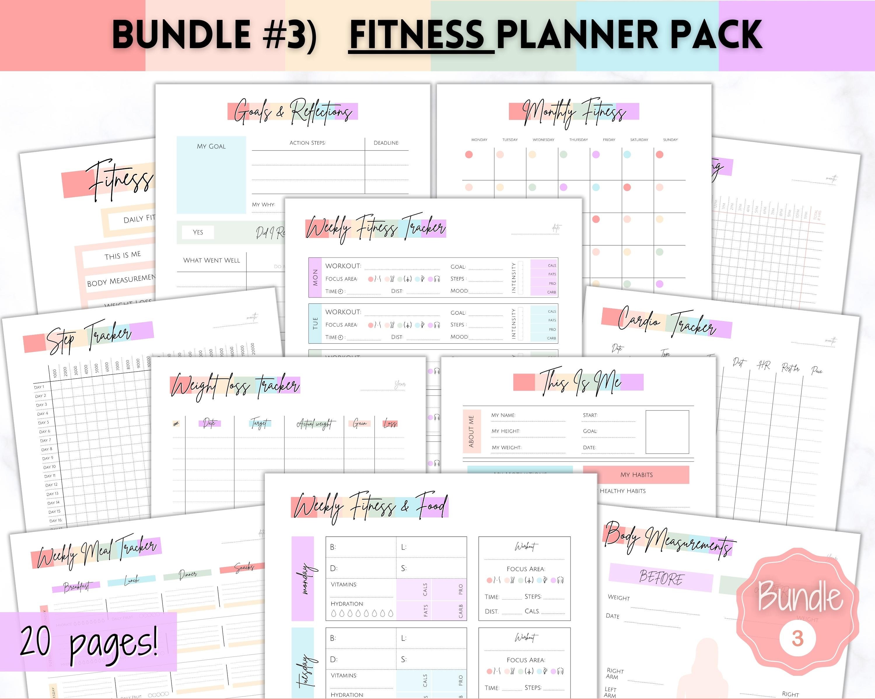 Ultimate PLANNER BUNDLE Printable Goal Planner Finances & | Etsy UK