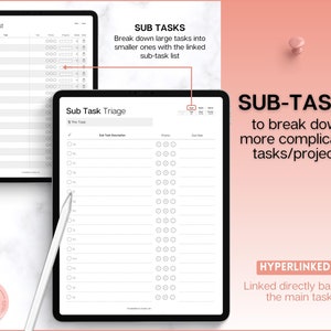 Digital to Do List, Hyperlinked to Do List for Digital Planners ...