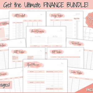 EDITABLE Biweekly Budget Planner, Bi-weekly Template, PDF Printable ...