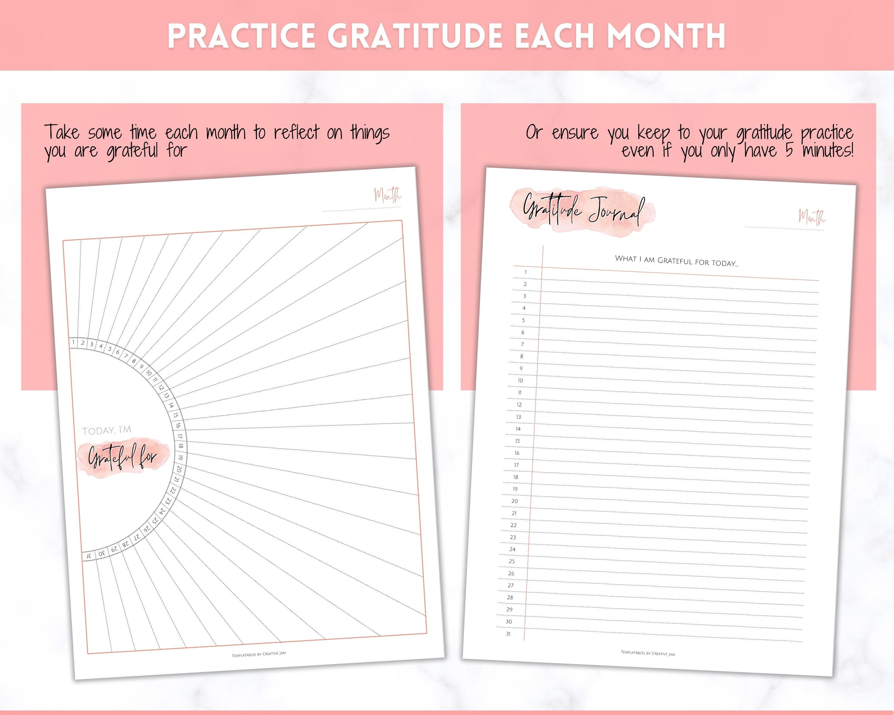 Wellness Planner BUNDLE Self Care Journal Printable Selfcare | Etsy