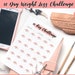 30 Day Weight Loss Tracker, 30 Day Challenge, Weightloss Journal ...