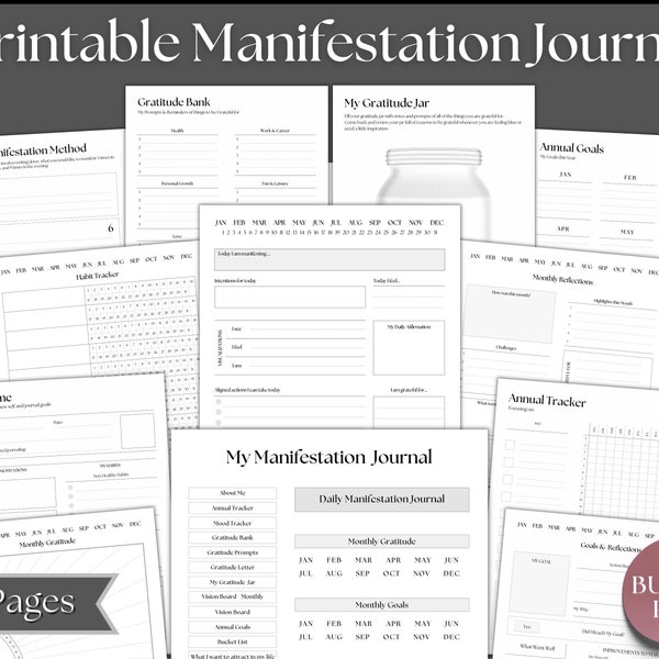 Manifestation Printable - Etsy