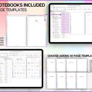 Onenote Planner, 2025 Digital Planner, Onenote Template, Daily, Weekly ...