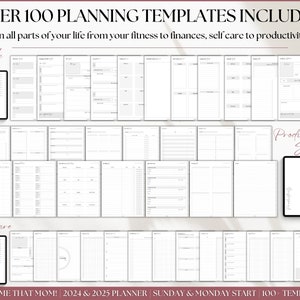2024 Mom Life Digital Planner, 2025 MOM Digital Planner, Busy Mom ...